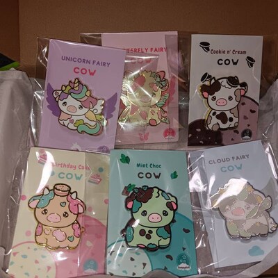 12 Birth Month Cow Stickers, Cute Cow Stickers, Waterproof Water Bottle ...