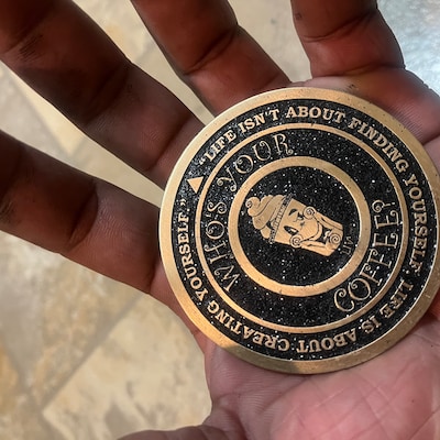 CUSTOM COIN Souvenir Coin Pocket Token 70 Mm 2.75 Inch - Etsy