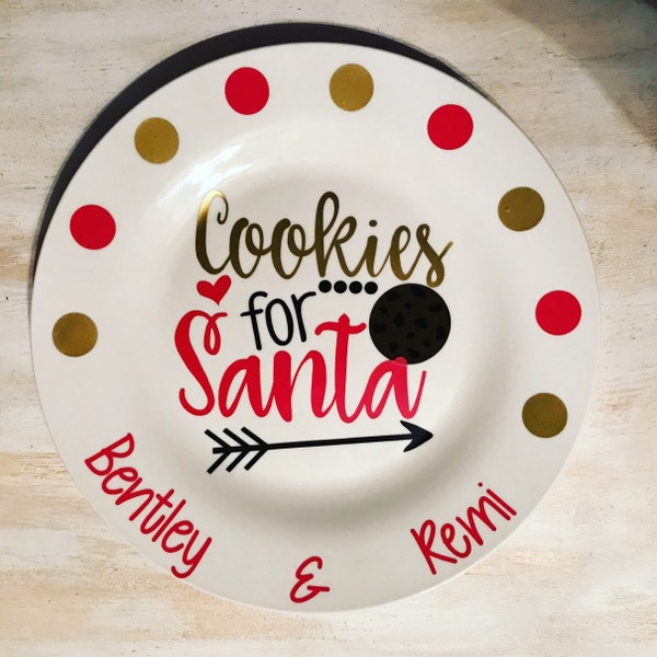 Cookies for Santa SVG, DXF, EPS, Png Files for Cutting Machines Cameo ...