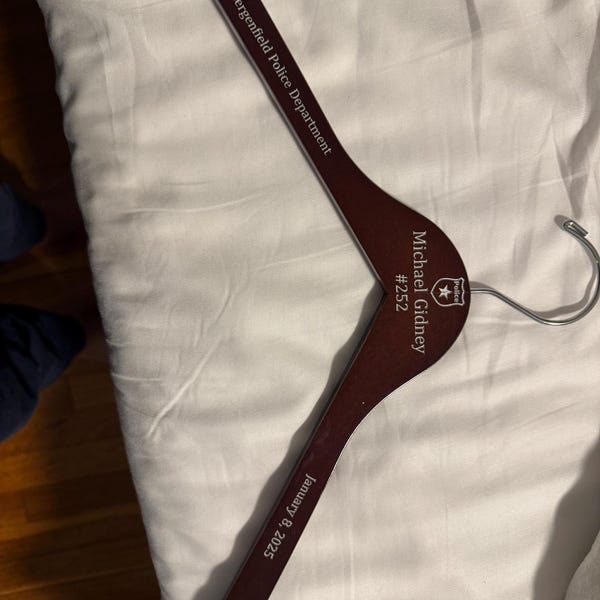 1st White Coat Hanger, Personalized Nurse Practitioner Hanger, Nurse ...