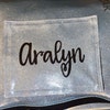 Glitter Name Decal, Personalized Car Decal, Glitter Name Sticker ...