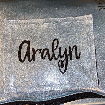 Glitter Name Decal, Personalized Car Decal, Glitter Name Sticker ...