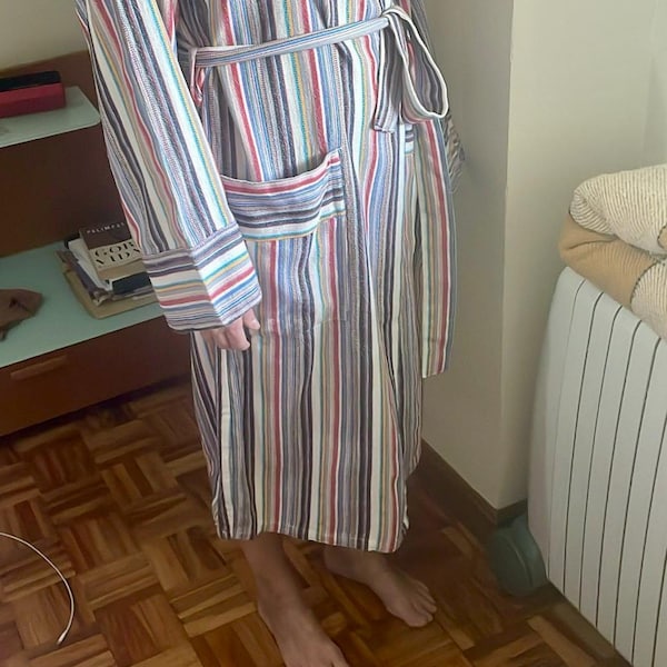 Unique Colors Timeless Robe, Guest Robe, Hammam Bath Robe, Unisex Robe ...