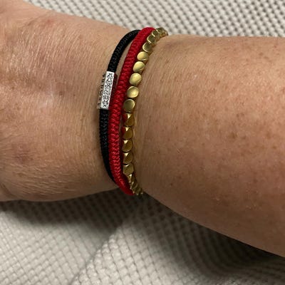 Men's Women's 7 Knots Protection Anklet , Gift of Luck for Family and ...