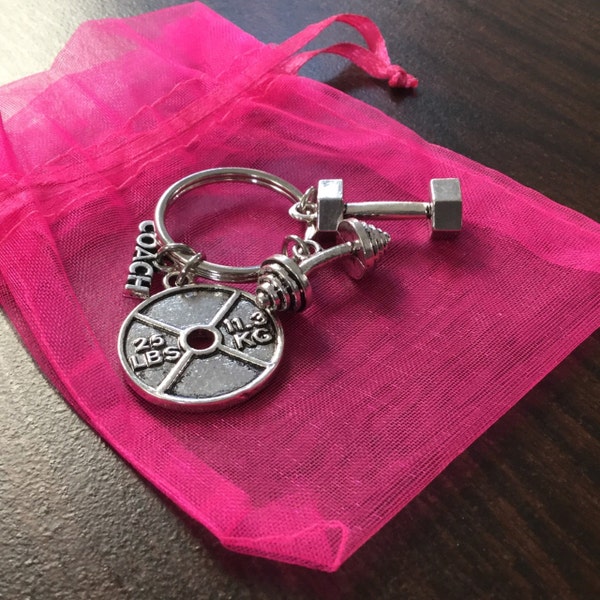 WEIGHT LIFTING KEYCHAIN, Bodybuilding Keychain, Strong is Beautiful ...