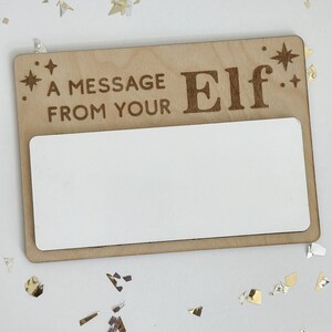 Elf Goodbye Letter Sign SVG Laser Cut File for Glowforge - Etsy