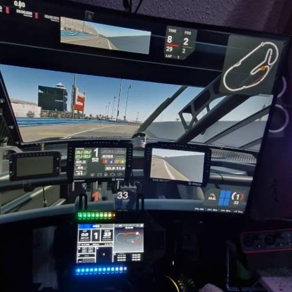 Simworks Iflag V3 | Sim Racing LED Flag Display | Simhub Plug & Play ...