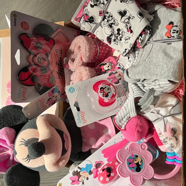 Mickey Mouse Gift Box/ Baby Boy Gift Box/ Baby Shower Gift/ Welcome ...