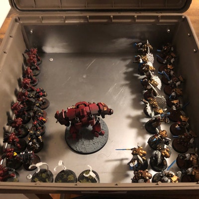 Warhammer 40k Modular Steel Cases for Magnetized Miniatures - Etsy