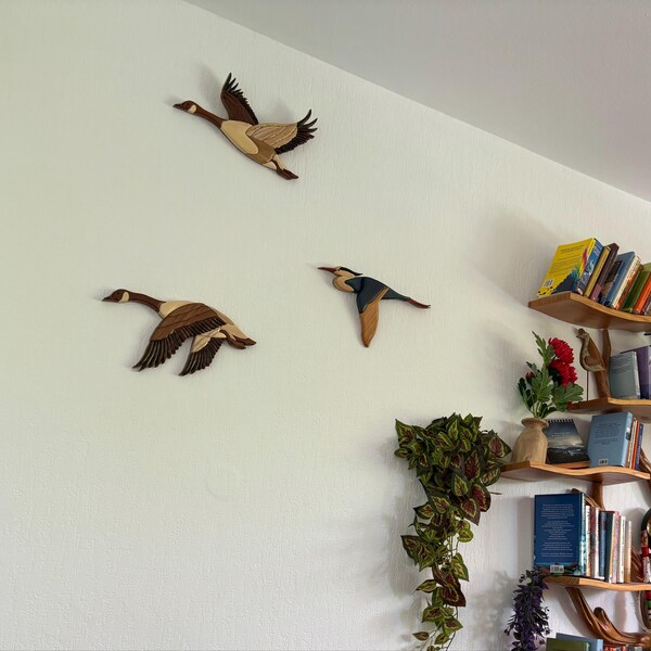 Musical Note İNTARSİA Wall Decor, Wooden, Intarsia Wood Art, Home Decor ...