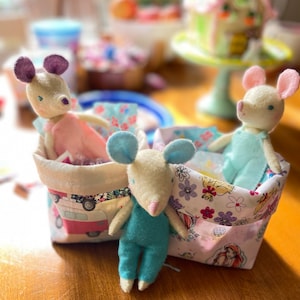 A PDF Tutorial for a Mouse and Clothes Making, Mice, Dollhouse ...