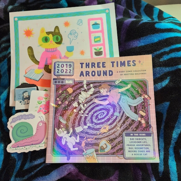 One Sunday Comic, Diary Comic, Perzine, Hourly Comic Day - Etsy