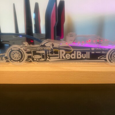 Formula 1 Kimi Raikkonen LED Lamp Light Home Decor F1 LED Lamp Gift for ...