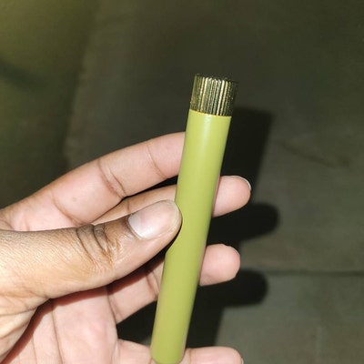 3 Pack Brass Doob Tube Smell Proof Pre Roll Joint Case Moisture ...