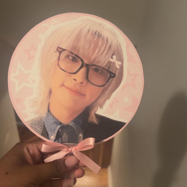 Ateez Fanmade Bow Medium Pickets | Kpop Concert Picket - Etsy