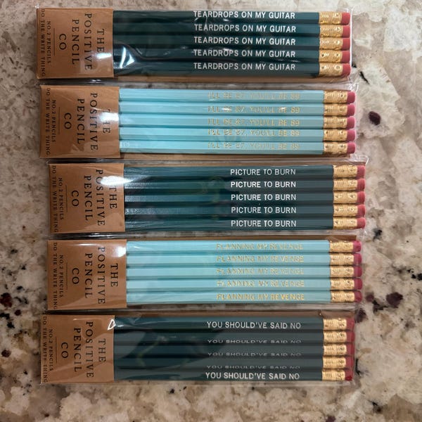 Personalized Pencil Set, Stocking Stuffer, Kids Gift, Custom Pencils ...