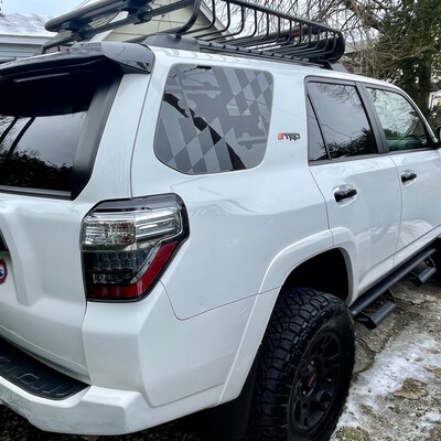 Fits 2010-2024 Toyota 4runner Rear Side Windows Topography Topo ...