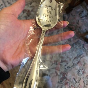 Vintage Spoon Bookmark Teacher Gift Idea Flattened Hand | Etsy