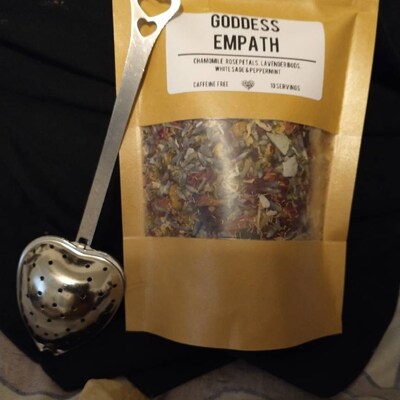 EMPATH GODDESS Tea Blend Relaxing & Cleansing Loose Leaf Herbal Tea ...