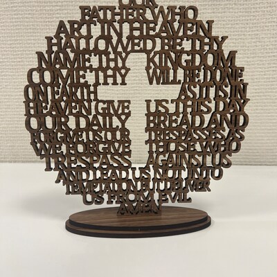 Psalm 23 Cross the Lord is My Shepherd Laser Cut File Svg Dxf Pdf Eps ...