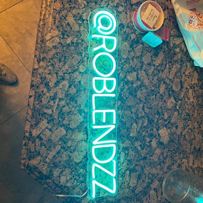 Custom Name Neon Sign Neon Light Sign Personalized Neon - Etsy