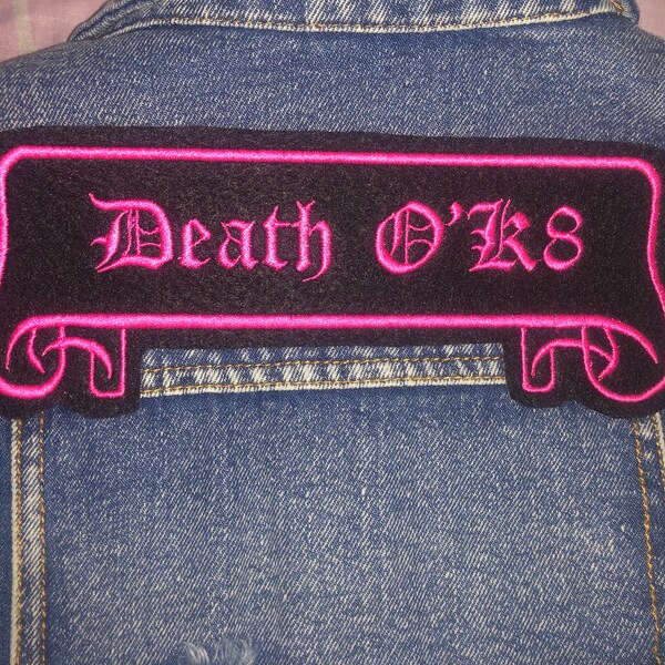 Scroll Patch Extra Large Size - Etsy