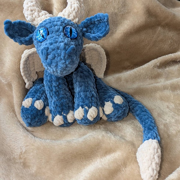 Mini Snuggle Dragons Crochet Pattern, 2 in 1 Dragon Pattern, Crochet ...