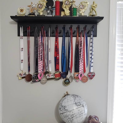 Trophy Award Display Shelf _ WHITE - Etsy