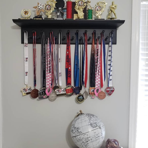Trophy Award Display Shelf _ WHITE - Etsy