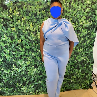 Yellow Pageant Interview Girls Outfit Bright Yellow Neoprene Jumpsuit ...