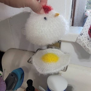 Bestseller Dish Scrubbies Scrubber Scrubby Sponge Reusable Chicken ...