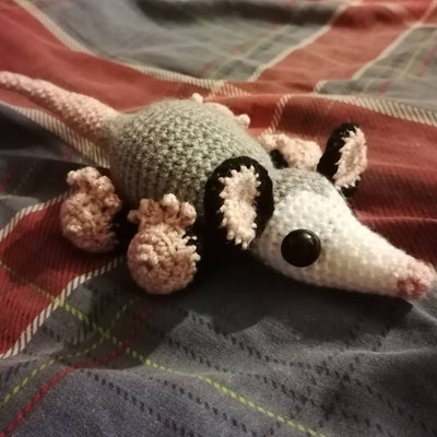 Possum, Possum Crochet Pattern, Crochet Pattern, Crochet Possum ...