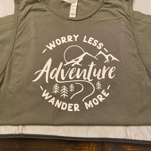 Worry Less Wander More Svg, Dxf, Png, Travel Adventure SVG for Cricut ...