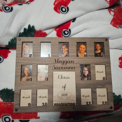 Personalized School Photo Frame - Etsy
