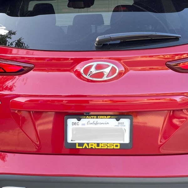 LARUSSO AUTO GROUP Cobra Kai Plastic License Plate Frame Holder Vinyl ...