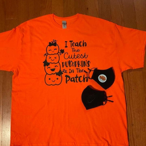 I Teach the Cutest Pumpkins in the Patch SVG PNG DXF | Cute Teacher ...