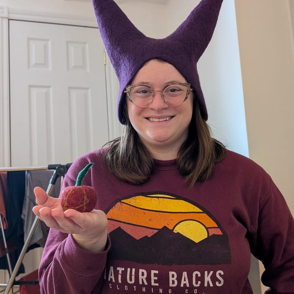 Phrygian Red Felt Wool Hat Medieval Men's and Women's Liberty Cap ...