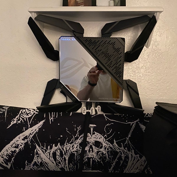 Asus Router Wall Mount Ceiling Mount Bracket RT-AX82U AX5400 INVISIBLE ...