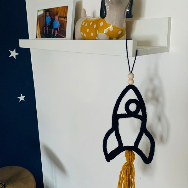 Hanging Rocket - Etsy UK