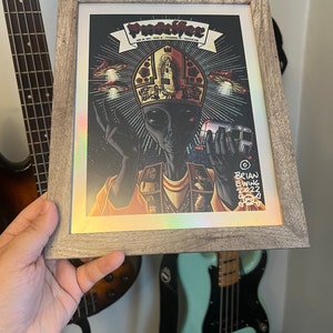 Sessanta Red Rocks Foil Mini Poster Puscifer Primus A Perfect Circle - Etsy