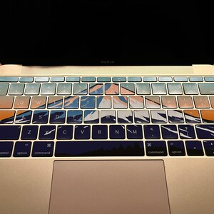 Notebook Keyboard Stickers Laptop Keyboard Cover Vinyl Macbook - Etsy