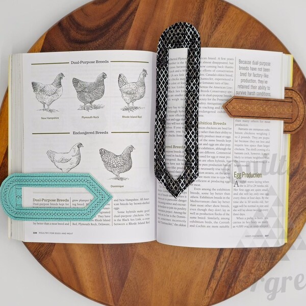 Bookmark Embroidery Pattern in the Hoop Embroidery Designs Bookmarks ...