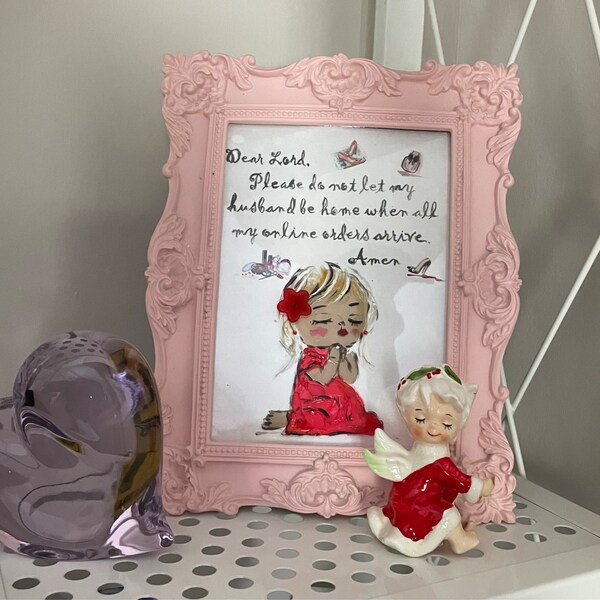 The Vain Mermaid, Mermaid Art, Mermaid Decor, Mermaid Figurine, Mermaid ...