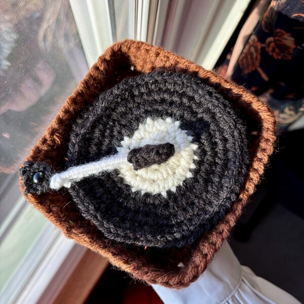 Record Set Crochet Pattern for Record Coasters Easy Crochet Pattern for ...
