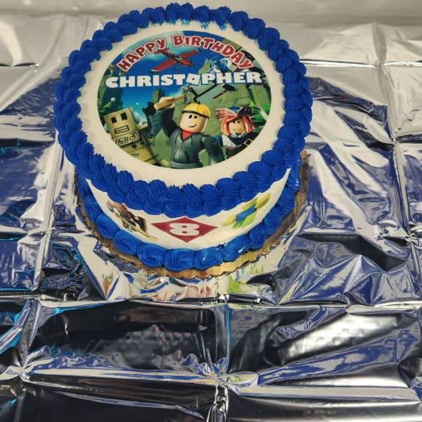 Spidey Birthday Themed Edible Cake Topper - Rectangular Design - Wafer ...