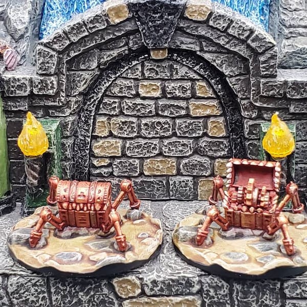 Clockwork Mimic - Wargaming Miniatures Monster Rocket Pig Games - Etsy