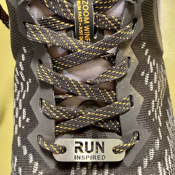RUN Inspired Running Shoe Tag, ATHLETE INSPIRED, Running Inspiration ...
