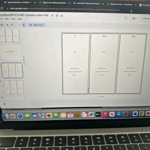 Editable BOOKMARK Templates for Christmas Add Your Own Text and Images ...