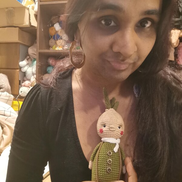 RICKY the Bunny Amigurumi Bunny Collectible Doll Baby Bunny Toy With ...