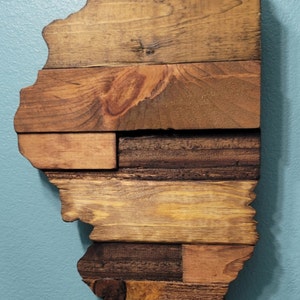 Tennessee Rustic Wood State Cut Out Wooden Tennessee State | Etsy